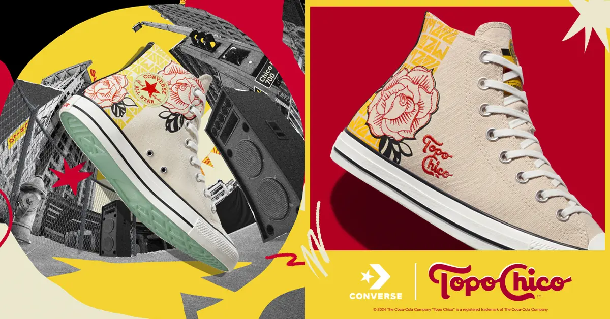 Converse y Topo Chico ofrecen una colección especial - Estilo y Más